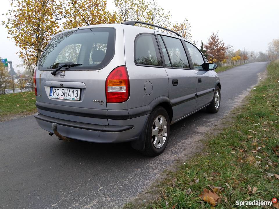 2001 Opel Zafira Minivan Poznań - Sprzedajemy.pl