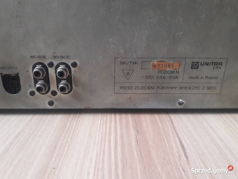 Magnetofon UNITRA ZRK M8017, Magnetofon Stereo, Kaseciak,PRL Gliwice ...