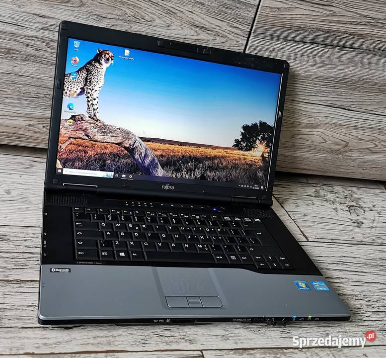 Laptop Fujitsu E752 15.6" IPS HD+ I5 8/128GB bat 5h super st Jankowice ...