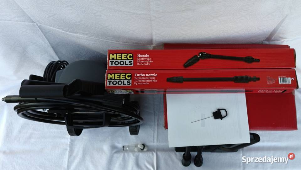 Myjka MeecTools 125bar 1500W aluminiowa pompa wąż 5m komplet Dęblin - Sprzedajemy.pl