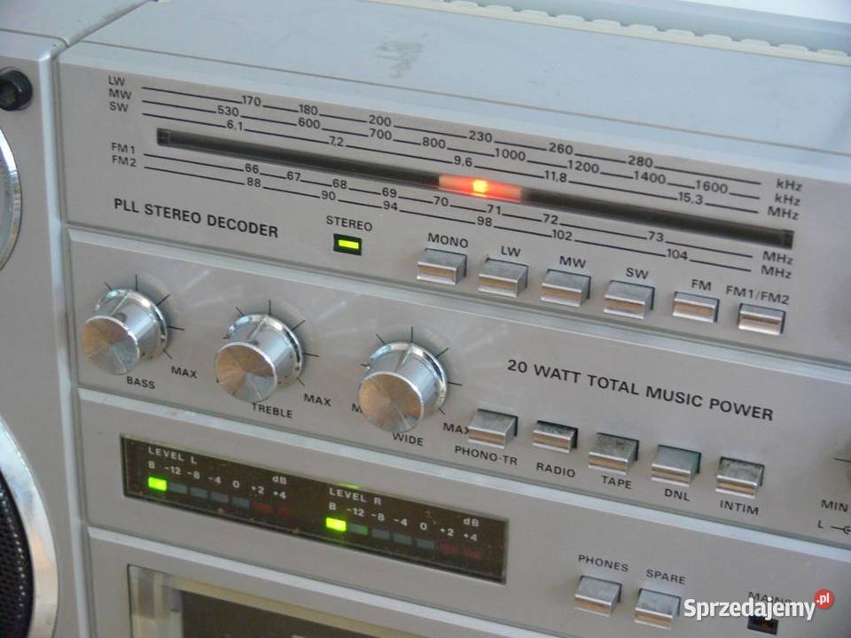 Radio Magnetofon Condor. Unitra. WYSYŁKA. Jasło - Sprzedajemy.pl