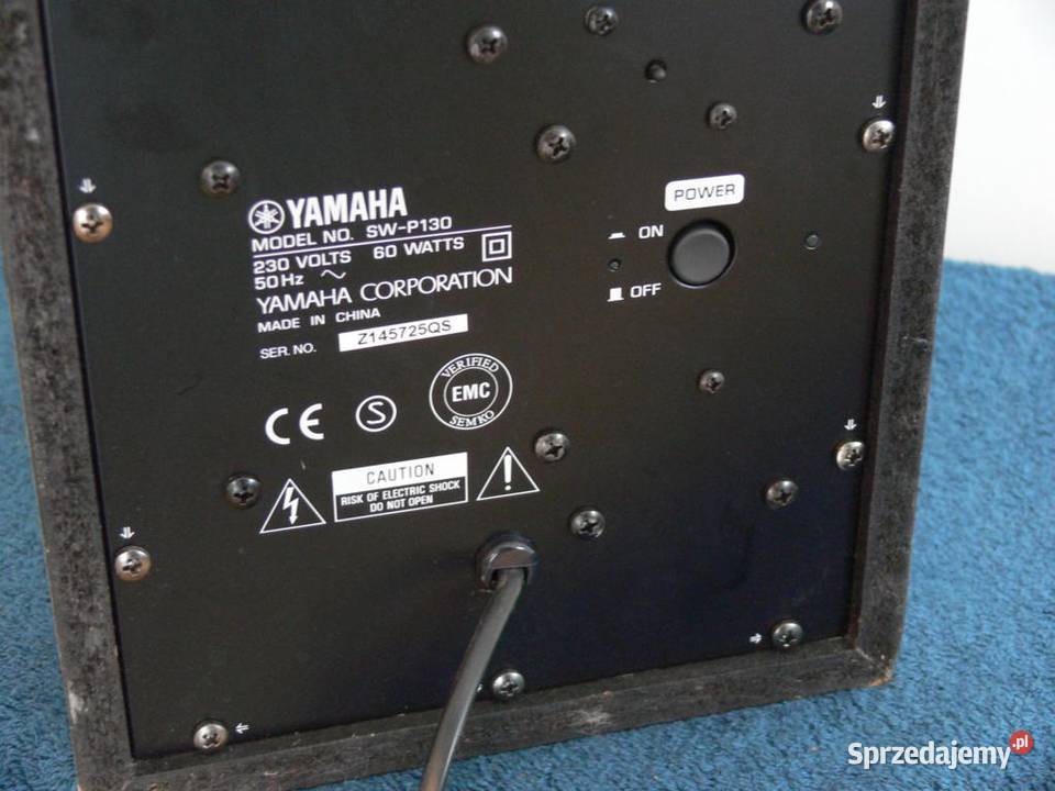 Kol basowa aktywna Yamaha SW-P130. WYSYŁKA. Jasło - Sprzedajemy.pl