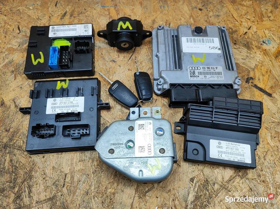 Audi A6 C6 2.0 TDI 140KM zestaw startowy komputer silnika 03G906016BF / 02… Lipniki - Sprzedajemy.pl