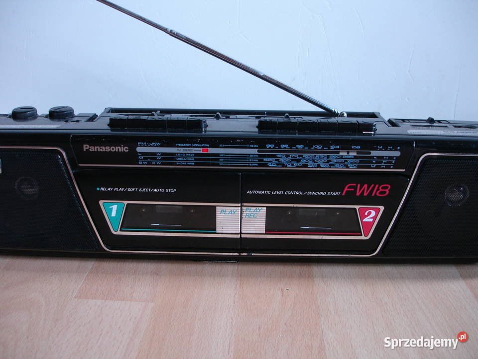 Radiomagnetofon PANASONIC RX-FW-18 (rezerwacja) Zielona Góra ...