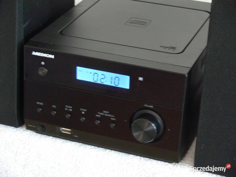 Wieża Medion z kolumnami CD USB. mp-3. BT. WYSYŁKA. Jasło - Sprzedajemy.pl