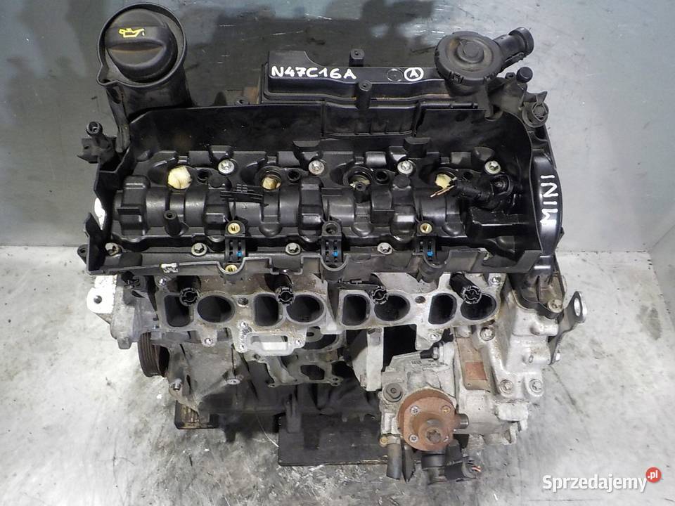 MINI COOPER R55 CLUBMAN R56 TOYOTA AURIS VERSO SILNIK 1.6 D N47C16A ...