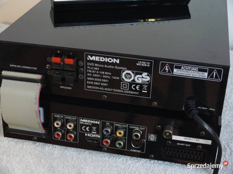 Wieża Medion pilot USB SD mp-3 CD AUX..WYSYŁKA. Jasło - Sprzedajemy.pl