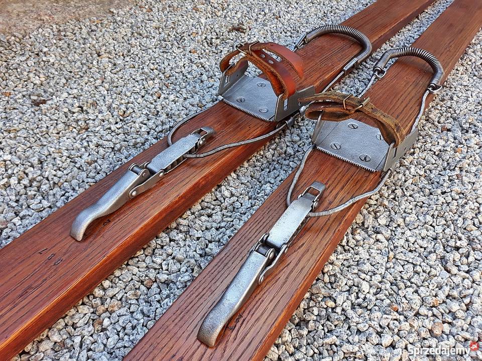 Stare drewniane narty skokowe Szklarska Poręba - Sprzedajemy.pl