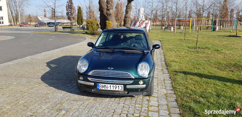 Mini Cooper r50 British Racing Green Aut. Wrocław - Sprzedajemy.pl