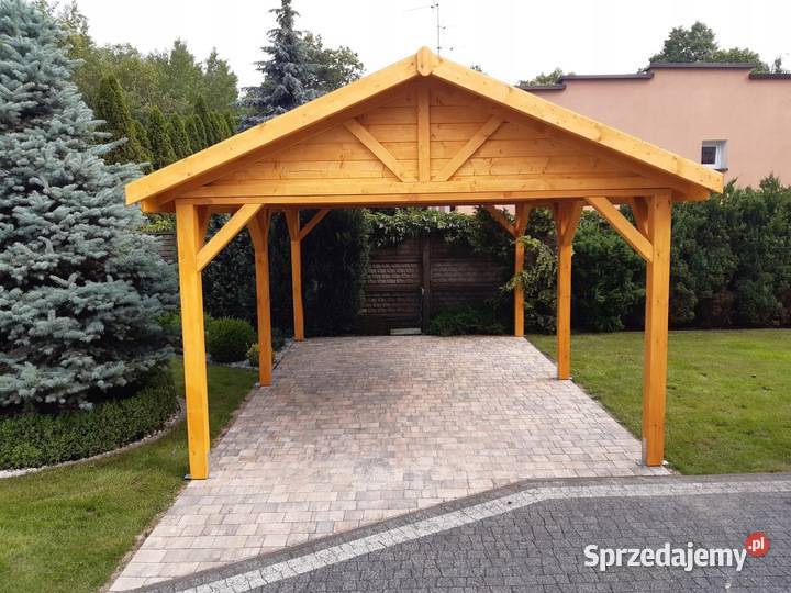 WIATA DREWNIANA garażowa ALTANA 5x5 Garaż ZADASZENIE Wrocław ... WIATA DREWNIANA garażowa ALTANA 5x5 Garaż ZADASZENIE Wrocław ...