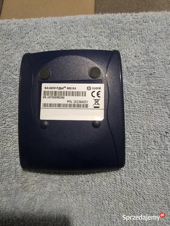 Router Sagem Netia do internetu. Czarna Woda - Sprzedajemy.pl