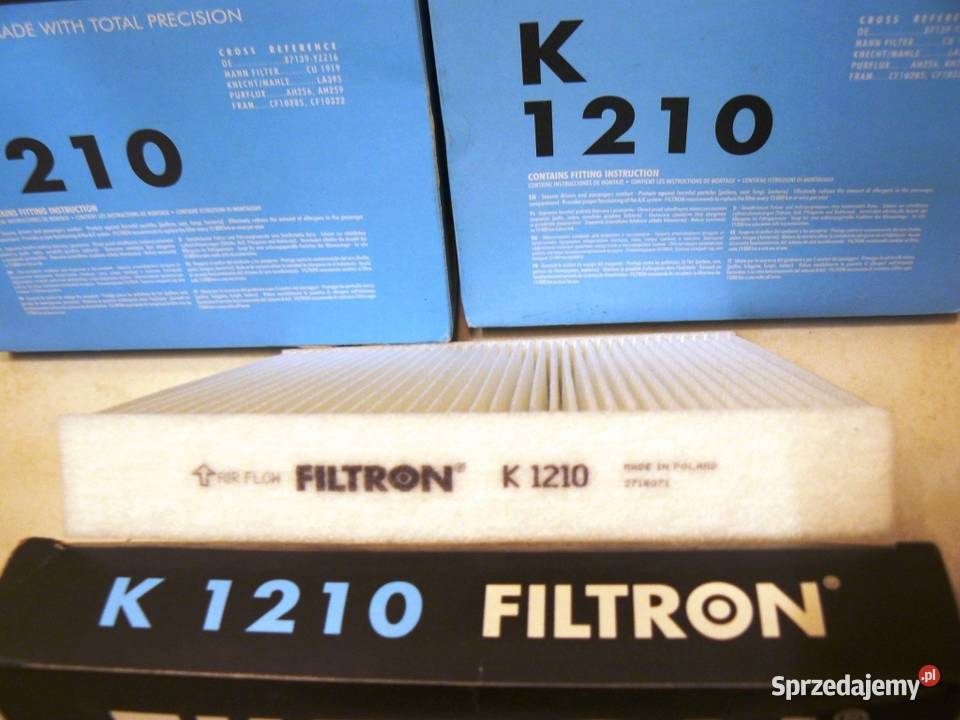 Filtr Kabinowy Filtron K1210 Toyota Yaris Avensis Piastów - Sprzedajemy.pl