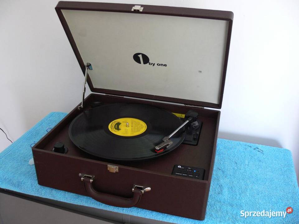 Gramofon USB BT.mp3 Rec AUX wzm. głośniki. WYSYŁKA Jasło - Sprzedajemy.pl