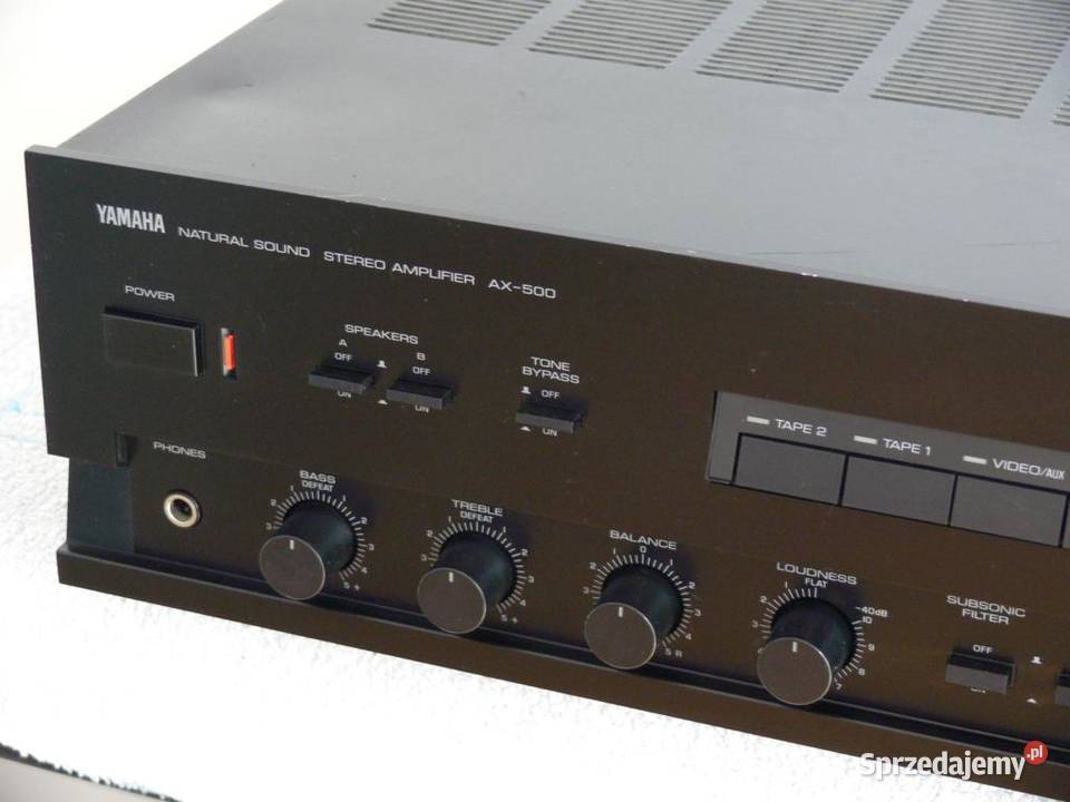 Japoński wzmacniacz Yamaha AX-500 mocny 430 wat. Jasło - Sprzedajemy.pl