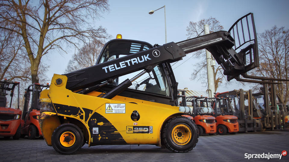 Wózek widłowy z ramieniem teleskopowym JCB TLT35 TLT TLT 35D Kęty ...