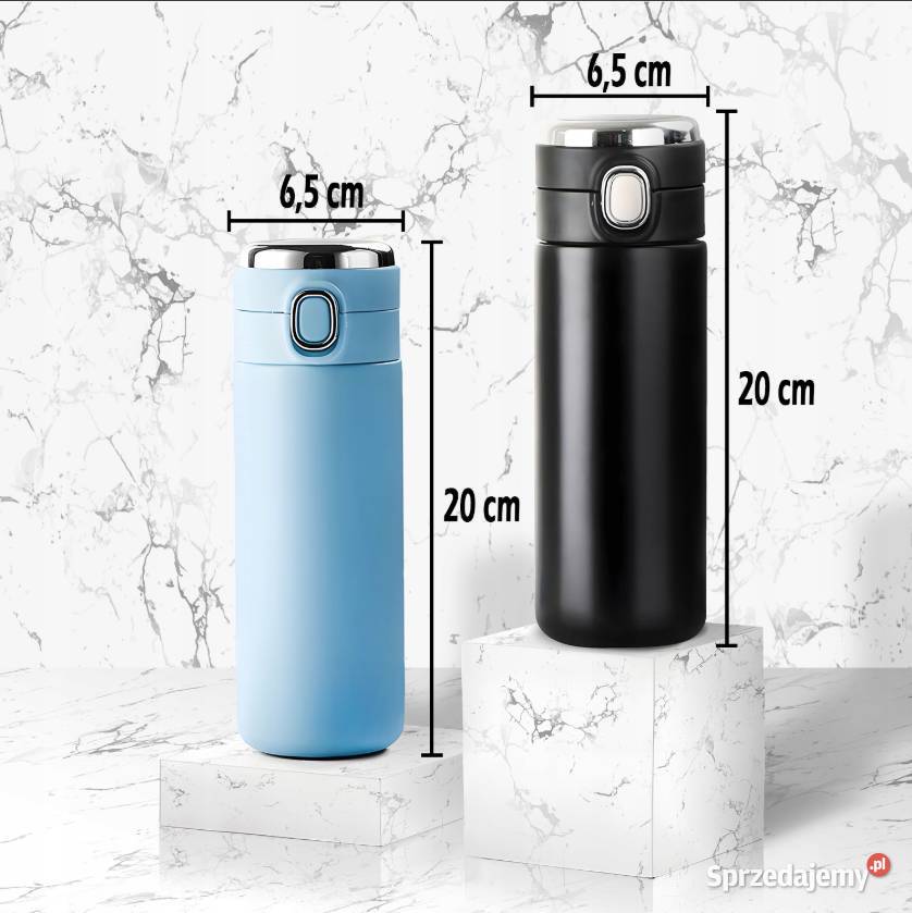 Kubek termiczny termos z USTNIKIEM 420ml wyświetlacz LED Warszawa - Sprzedajemy.pl