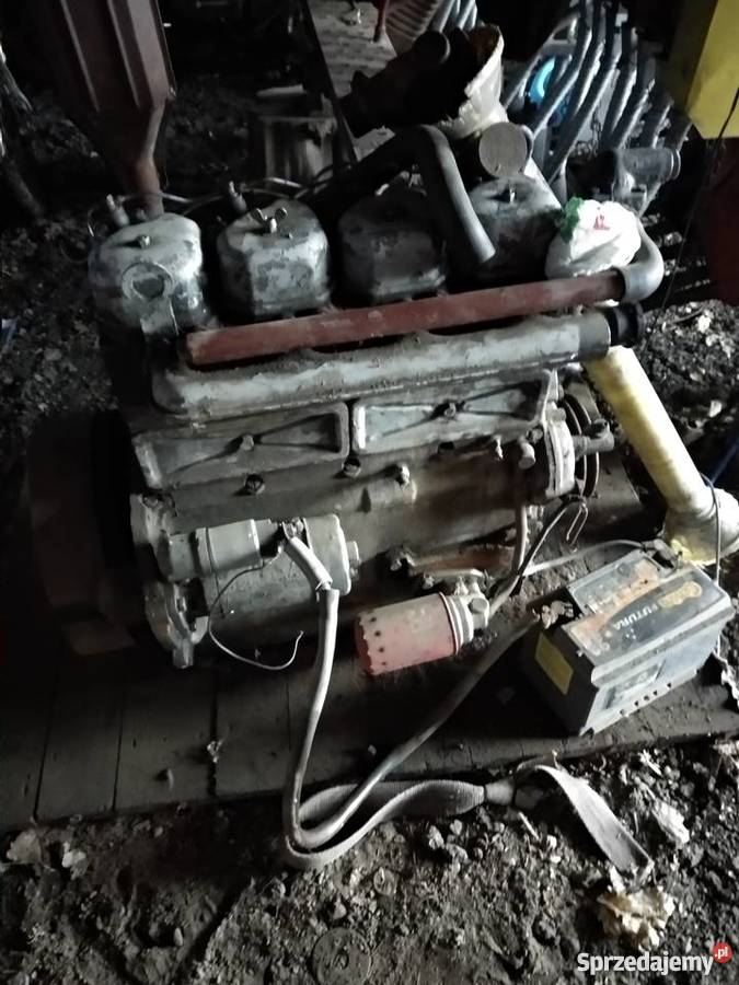 Troll cyklop ładowacz siewnik poznaniak silnik ursus c-360 Żabia Wola ...