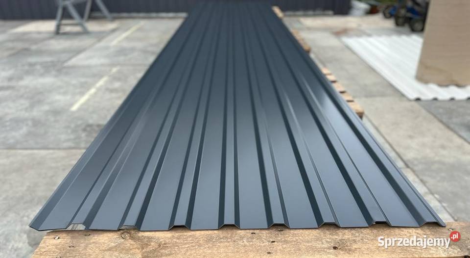 Blacha trapezowa T18 z FILCEM antykondensacyjnym- ANTRACYT -POŁYSK- Konin - Sprzedajemy.pl