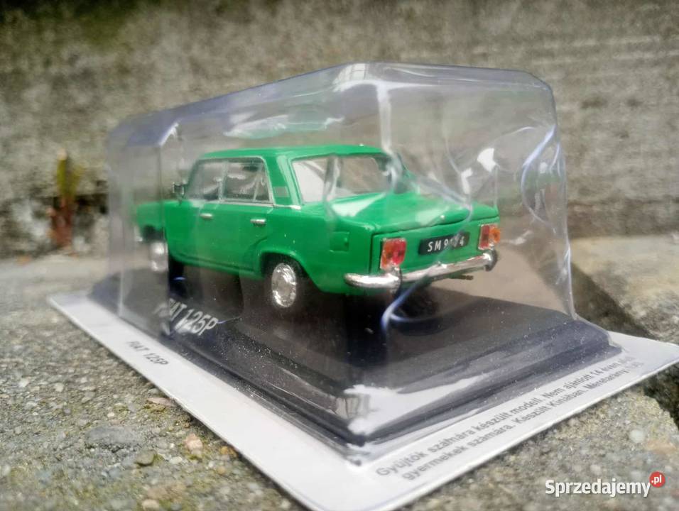 POLSKI FIAT 125P złota kolekcja kultowe auta PRL 1/43 Deagostini FSO ...