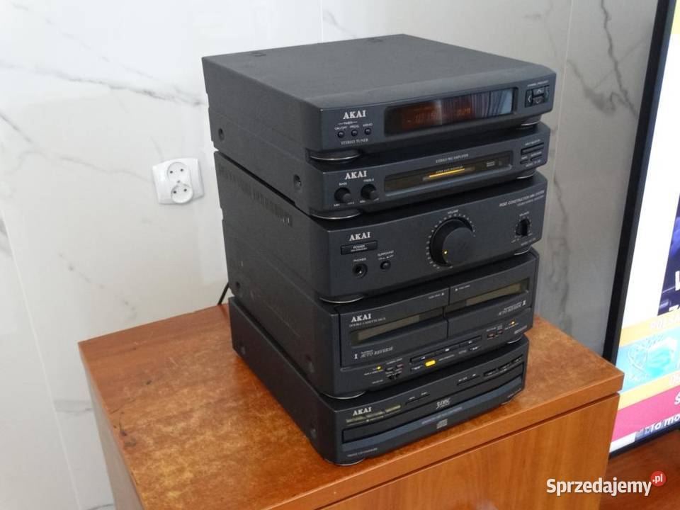 Wieża Akai AX-550 mocna i sprawna. WYSYŁKA. Jasło - Sprzedajemy.pl
