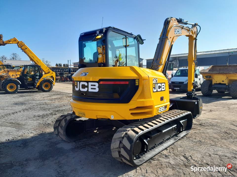 JCB 86C-2 2022R KOPARKA GĄSIENICOWA 8 TON 86C-1 85Z-1 CAT KUBOTA VOLVO Krotoszyn - Sprzedajemy.pl