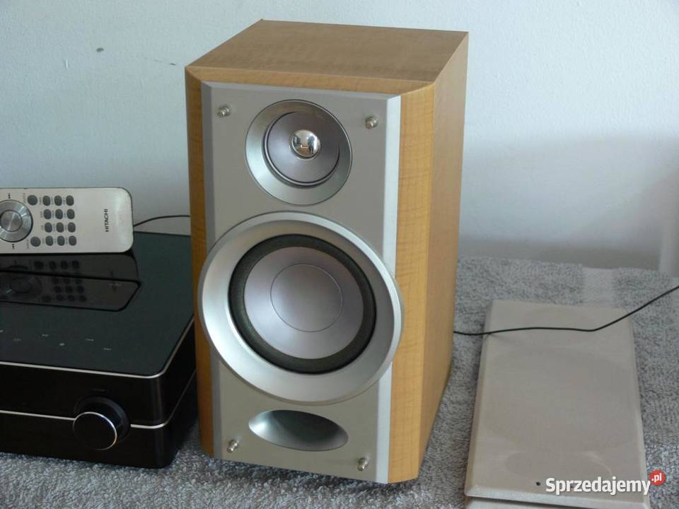 Wieża Hitachi AXM-846 pil. USB mp-3 CD RDS kolumny. WYSYŁKA Jasło ...