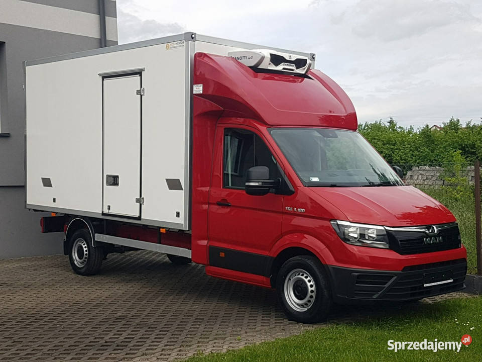 Man TGE 3.180 VW CRAFTER 8EP CHŁODNIA AGREGAT 4,20x2,10x2,20 IZOTERMA ...