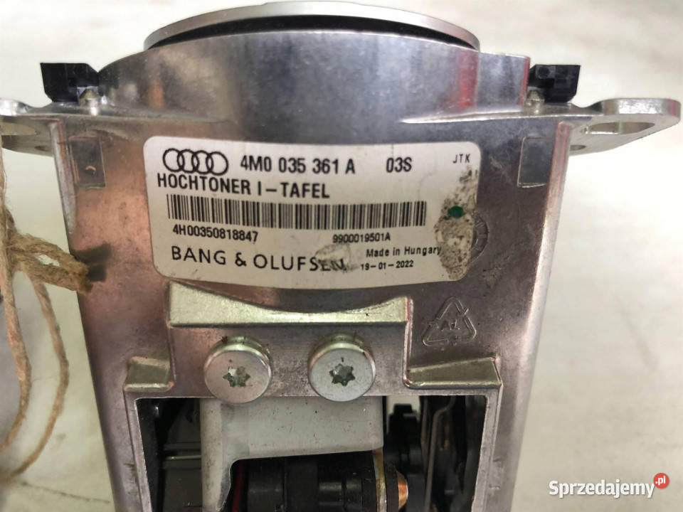 AUDI Q7 4M GŁOŚNIK DESKI ROZDZIELCZEJ 4M0035361A Murzynowo - Sprzedajemy.pl