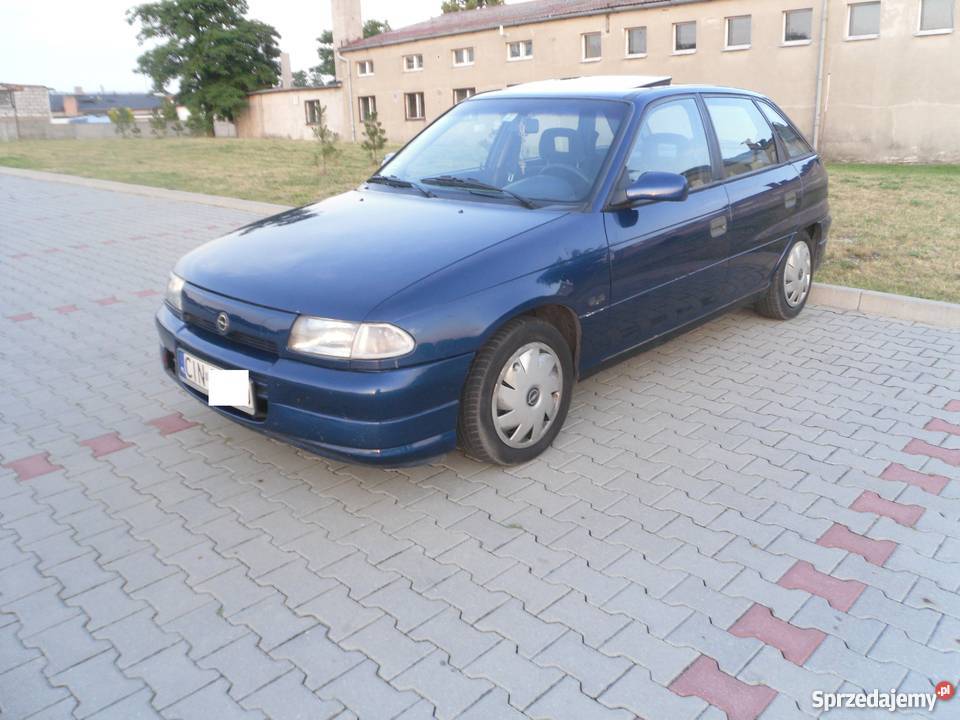 Opel Astra F GLS 1.6 8V LPG 17zł/100KM zarejestrowana opłaco Złotniki ...