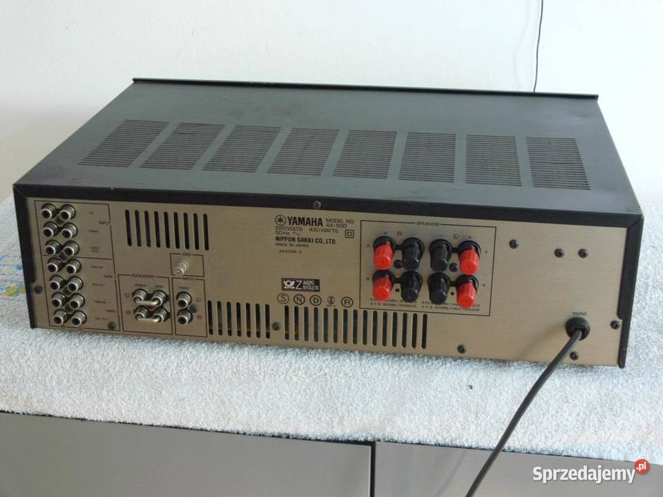 Japoński wzmacniacz Yamaha AX-500 mocny 430 wat. Jasło - Sprzedajemy.pl