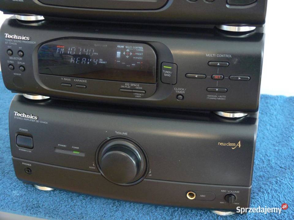 Wieża Technics SE- CH404 sprawna. WYSYŁKA. Jasło - Sprzedajemy.pl