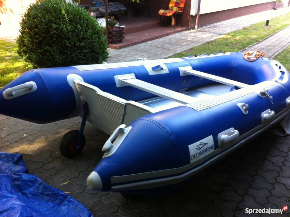 Ponton Proscan Marine model 370 z silnikiem PILNIE! Turek - Sprzedajemy.pl