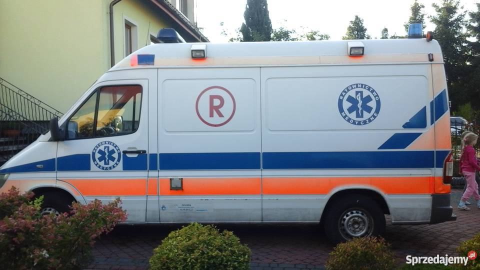 ambulans karetka mercedes sprinter 313 cdi klimatyzacja Biskupiec ...