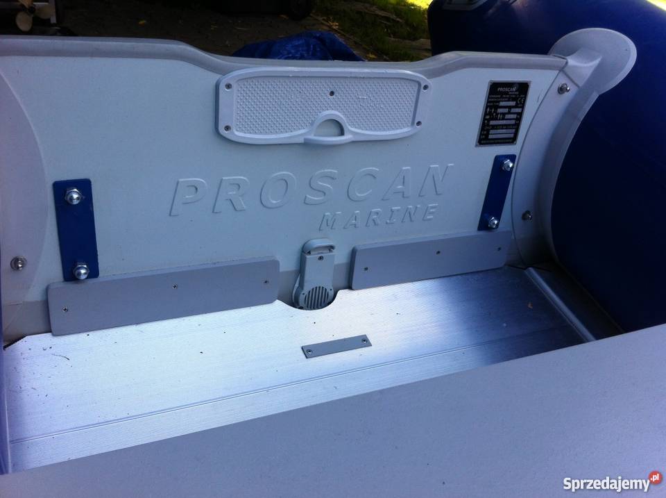 Ponton Proscan Marine model 370 z silnikiem PILNIE! Turek - Sprzedajemy.pl