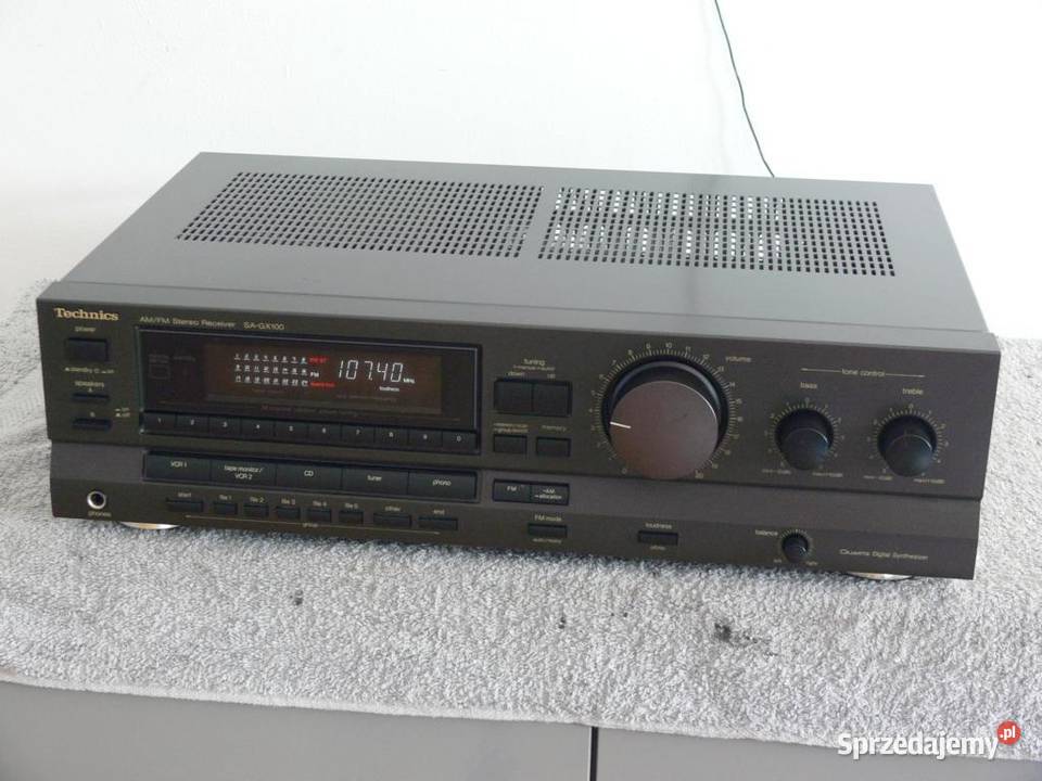 Amplituner Technics SA-GX 100 mocny 265 wat. WYSYŁKA. Warszawa - Sprzedajemy.pl