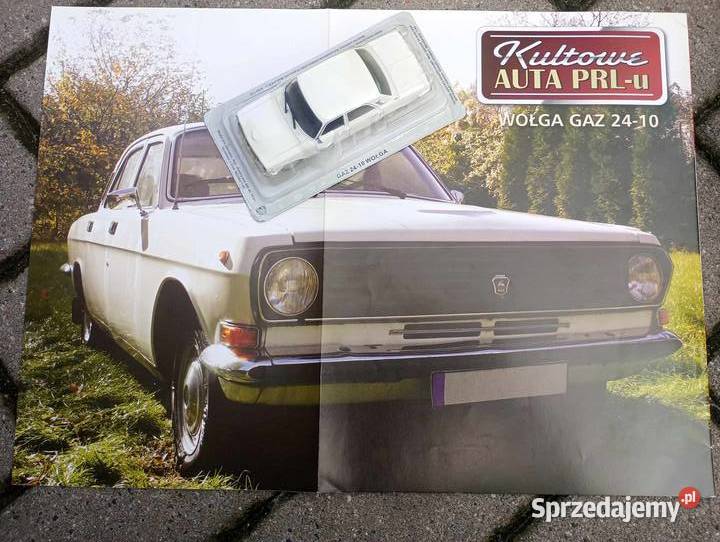 GAZ WOŁGA 24-10 M24 kultowe auta PRL 1:43 deagostini model kolekcja ...
