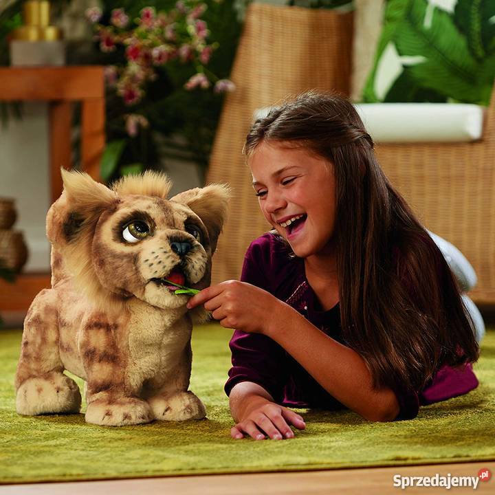 Interaktywny Simba Król Lew Hasbro FurReal Maskotka Interakt Mogilany ...