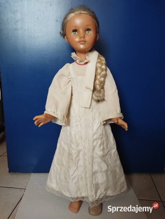 Lalka zabytkowa z okresu PRL-u lata 60/70 Olkusz - Sprzedajemy.pl