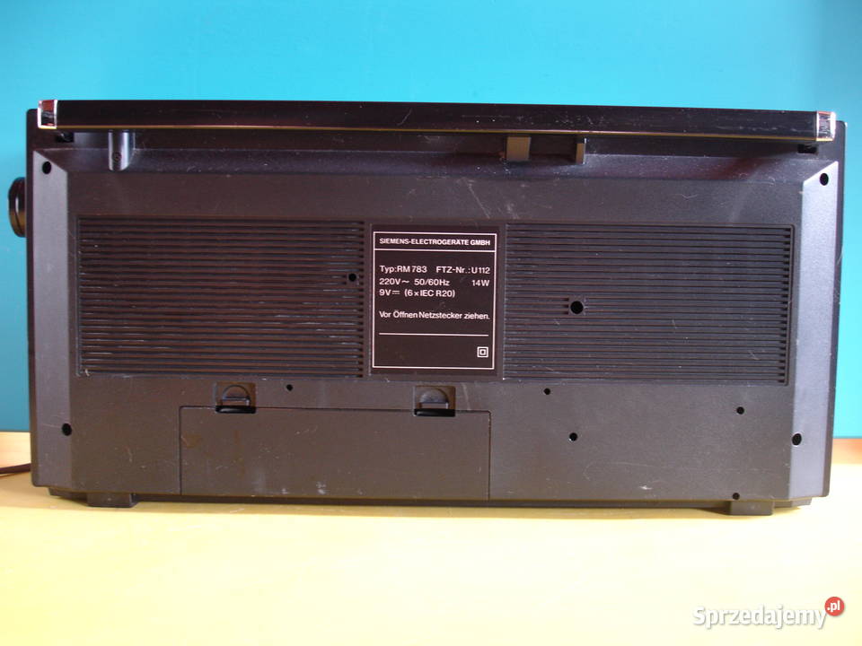 Radiomagnetofon SIEMENS CLUB 783 Zielona Góra - Sprzedajemy.pl