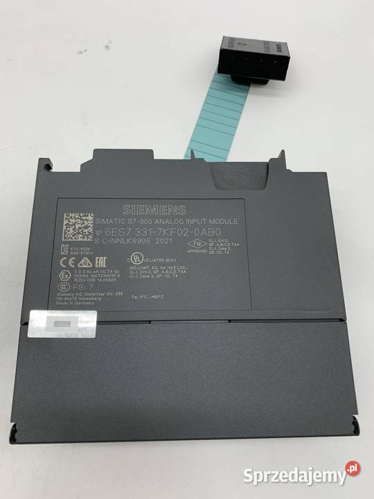 Siemens 6ES 331-7KF02-0AB0 Analog Input Module Warszawa - Sprzedajemy.pl