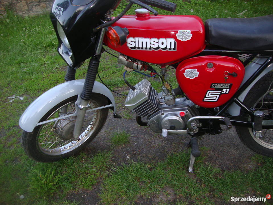 simson s 51 zarejestrowany 4 biegowy sprzedam Bolesławiec - Sprzedajemy.pl