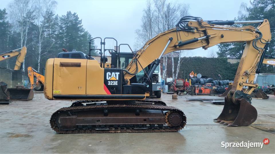 Koparka gąsienicowa CATERPILLAR 323E CAT 323 E 20t 2012r Ostrowiec ...