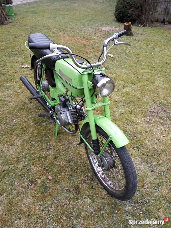 Romet 50 T-1 w oryginalnym zielonym lakierze, odrestaurowany Sławoborze ...