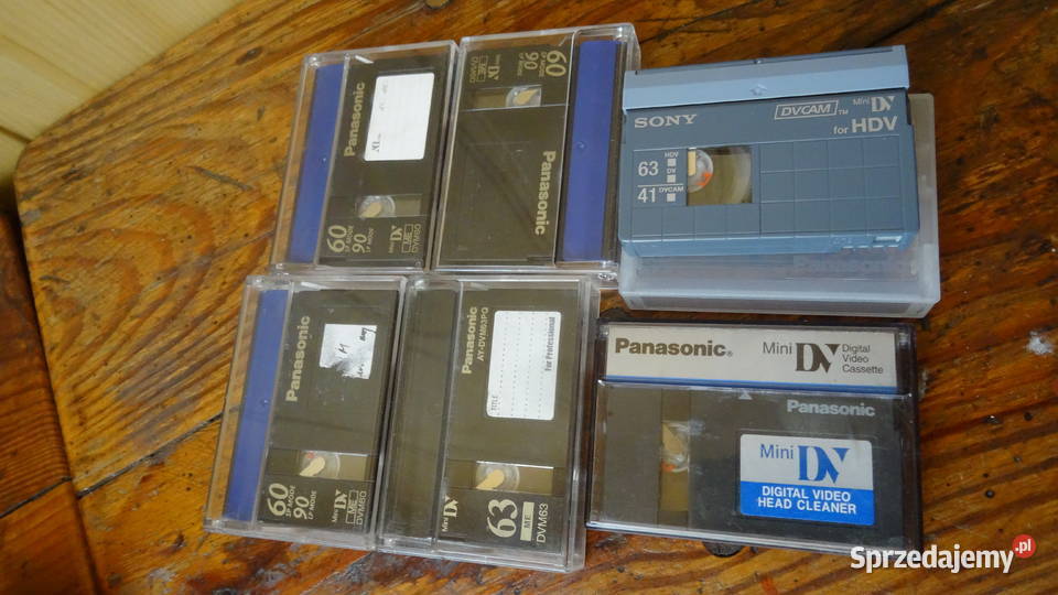 Kasety; Mini Dv, DVCAM, czyszcząca Pawłów - Sprzedajemy.pl