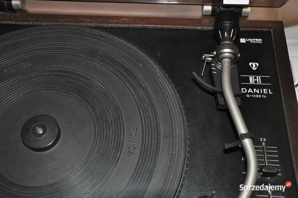 UNITRA Fonica - DANIEL G-1100 fs - gramofon stereofoniczny Chorzów ...