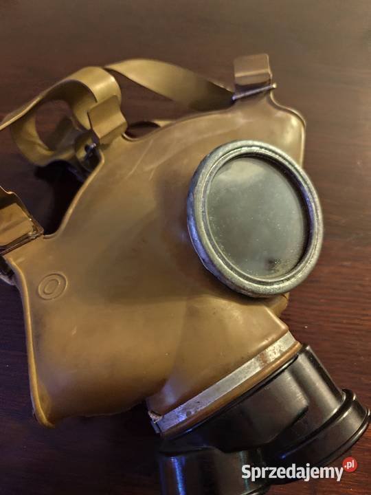 Maska przeciwgazowa menażka wojskowa PRL Harasiuki - Sprzedajemy.pl