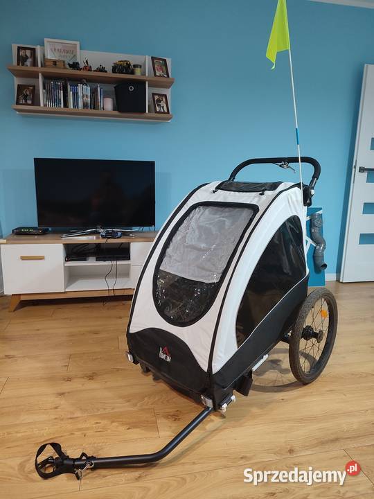 REZERWACJA DO 7.09.2022 Przyczepka do roweru Oława - Sprzedajemy.pl