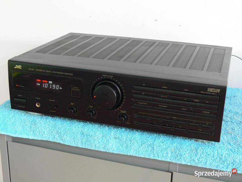Amplituner JVC RX-212 mocny i sprawny. WYSYŁKA. Jasło - Sprzedajemy.pl