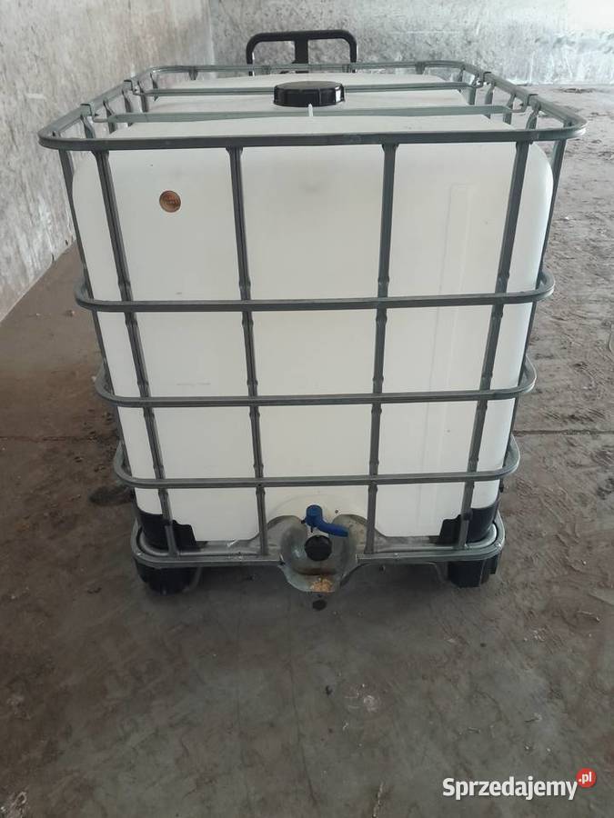 Zbiornik 1000l, mauzer. Zbiornik na deszczówkę. Radziejów - Sprzedajemy.pl