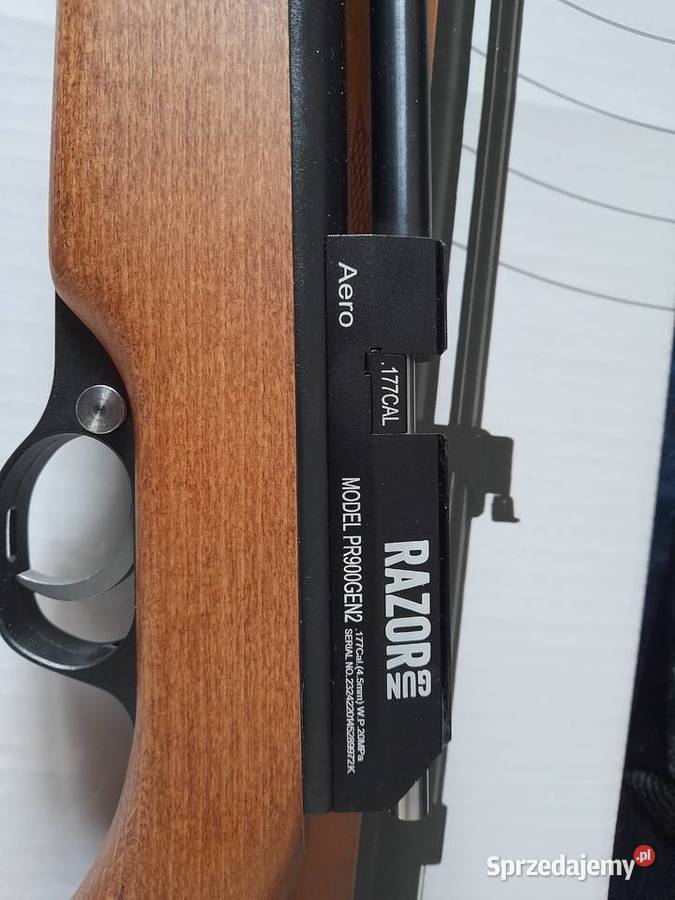 Wiatrówka Karabinek PCP 4,5 RazorGun Regulator jak Diana Artemis ...